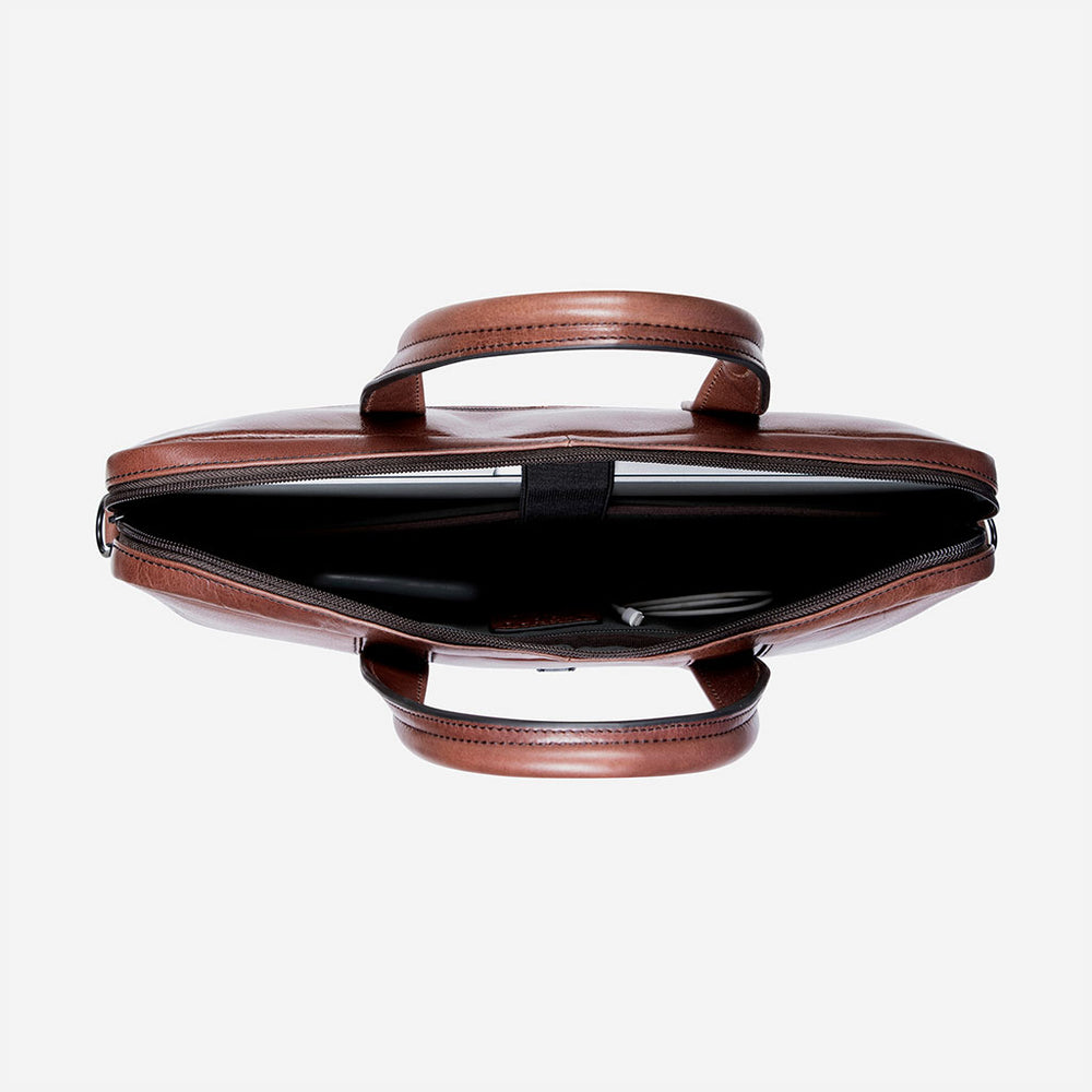 Brando WINCHESTER LAPTOP BRIEFCASE - BROWN