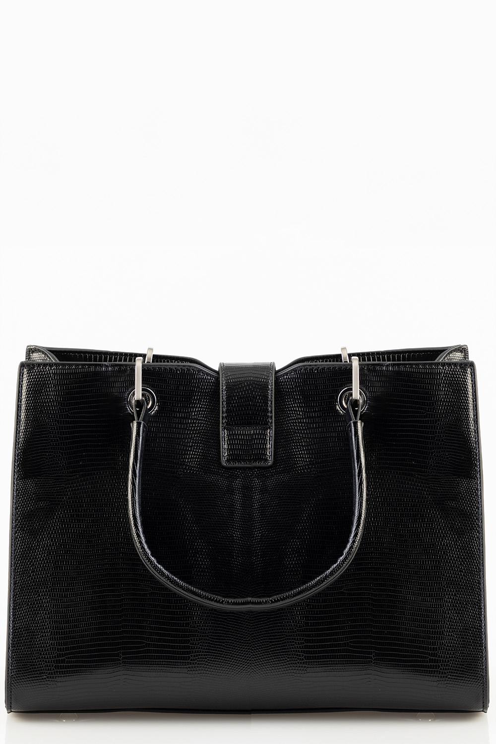 Sb Buckle Tote Bag Black