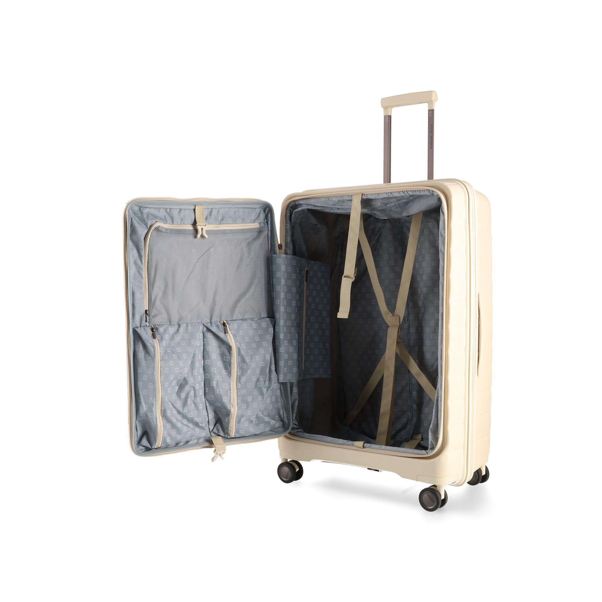 Sm Manhattan Jet Set Luggage Large Cream